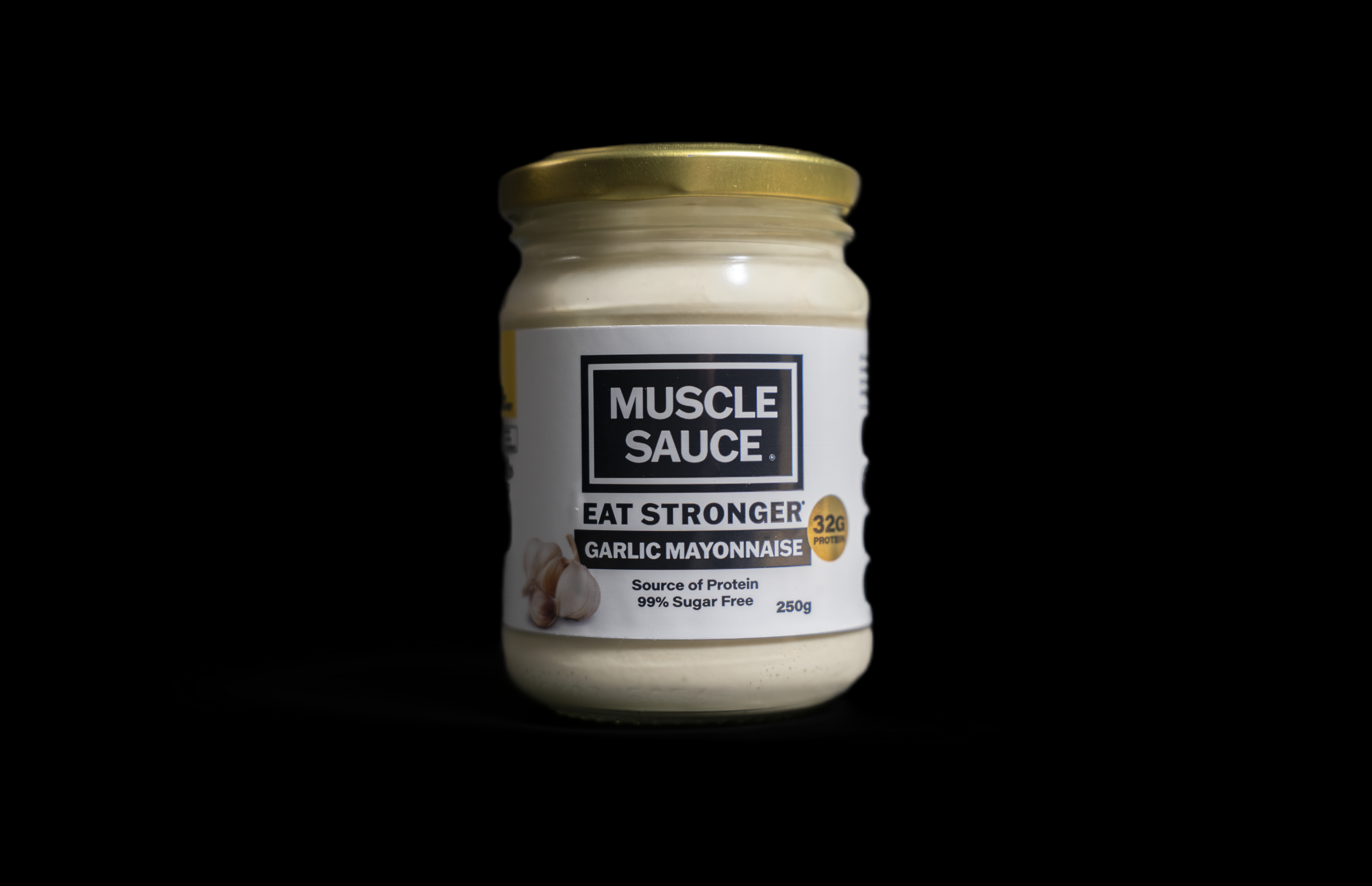 High Protein, 99% Sugar Free Garlic Mayonnaise | Muscle Sauce